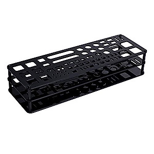 OLYCRAFT Gundam Mold Making Tools Storage Box Tool Organizer Box, 63 Holes Shelf Craft Tools Rack Stand for Tools Storage
