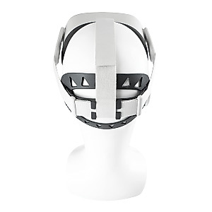 CNBEYOUNG Head Back Padding Compatible with Quest 2 Official Soft Head Strap, Gravity Pressure Balance Cushion Accessories for Quest 2,Reduce Pressure Enhance Support in VR Gaming (Black)