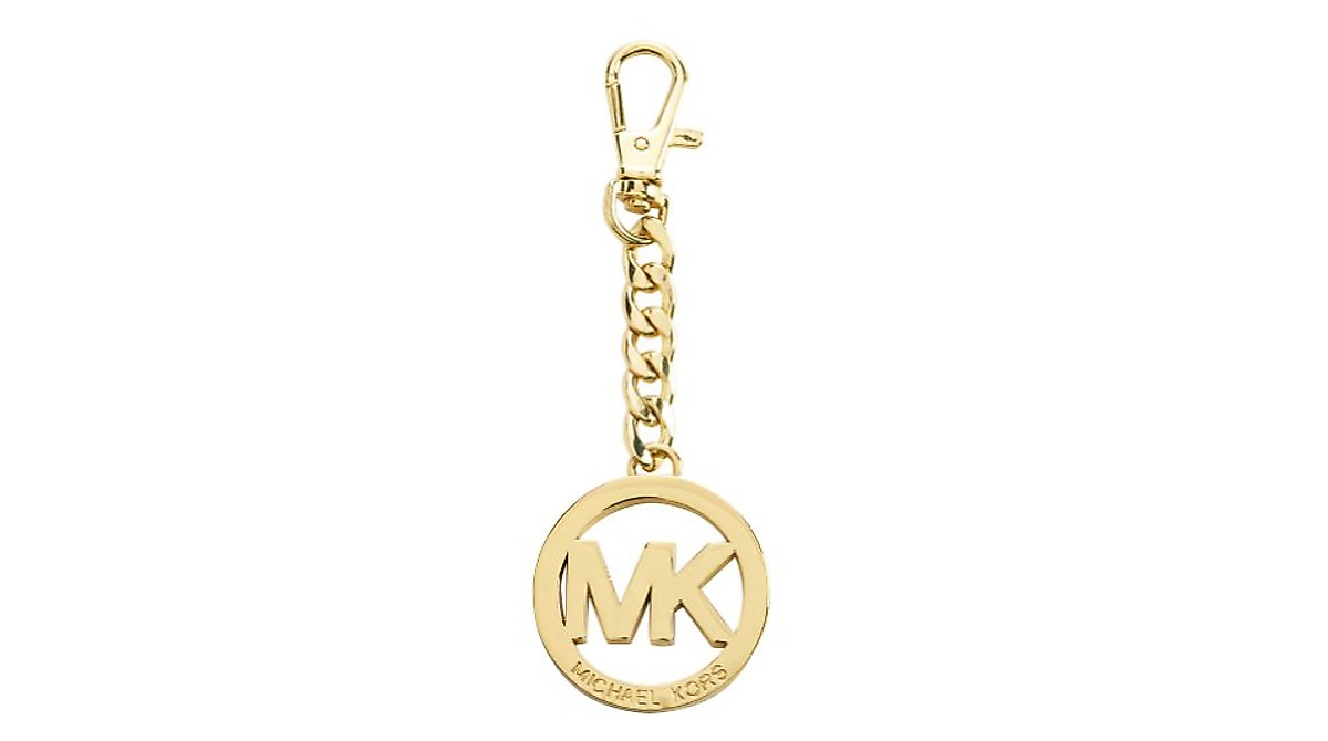MICHAEL Michael Kors MK Circle Key Fob Gold - Stylish Accessory