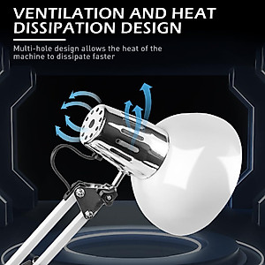 DUEBEL Food Heat Lamp, Perfect Buffet and Catering Solution for Keeping Food Warm, Ideal for Parties, Holidays, and Concession Stands