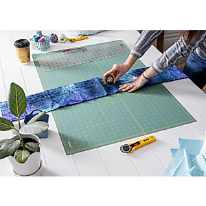 OLFA Chenille Cutter (CHN-1) - Multi-Purpose Rotary Blade Cutter w/ 24 Edges & 4 Sizes for Chenille Fabric, Crafts, Sewing, Quilting, Replacement Blade: OLFA CHB-1