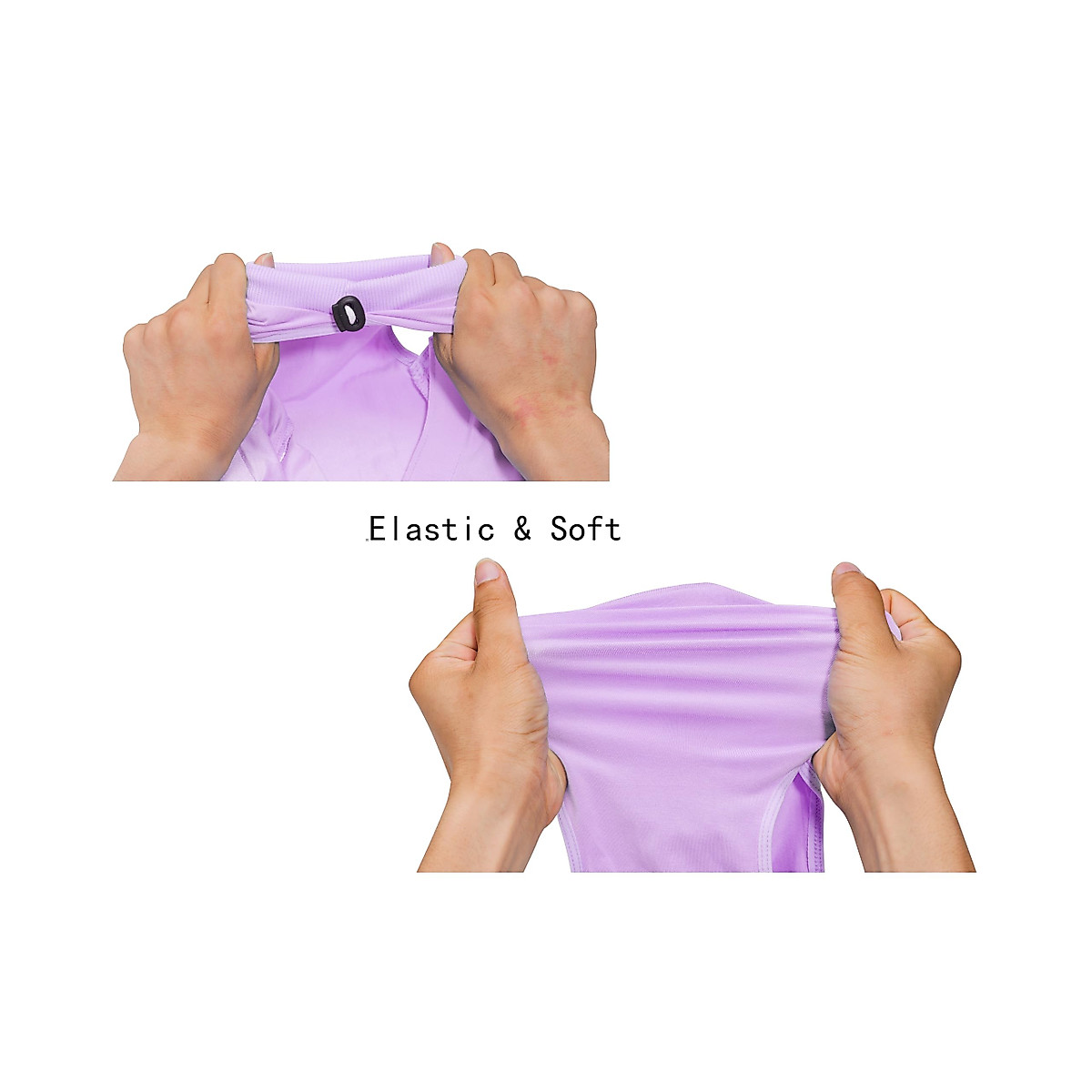 Acoutpet Cat Recovery Suit Female Kitten Cat Onesie for Cats After Surgery Female Spay Surgical Abdominal Wound Skin Diseases Cone Collar Soft Alternative Wear (Purple, S)