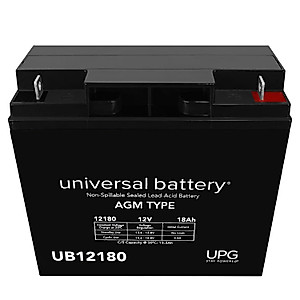 UPG UB12180 D5745 AGM 12V 18AH 12 Volt 18 Amp SLA Battery