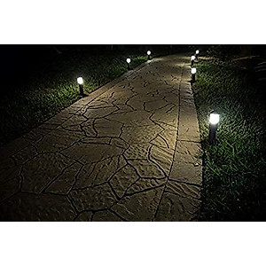 Sago 10 Pack, Wedge T10-T5 1w Bulb 360deg LED Extra bright for Malibu 12v Dc Landscape Light-13 SMD- pure White