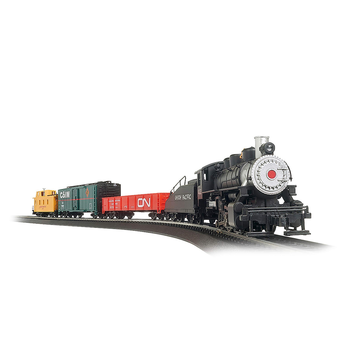Bachmann Trains - Pacific Flyer Ready To Run Electric Train Set - HO Scale
