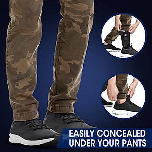 Ankle Holster for Concealed Carry, Leg Holster for Pistols, Ankle Gun Holster Compatible with Glock 26 36 42 43, S&W M&P Shield 9mm, Bodyguard 380, Ruger LCP 380, LC9, Sig Sauer P238 P365 P938