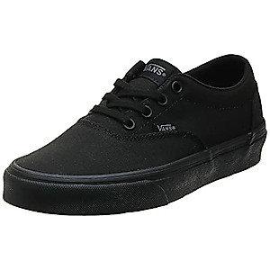 Vans Men's Atwood Trainers, Black (Black/Black Canvas), 10