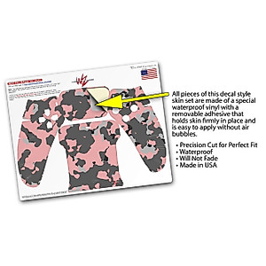 WraptorSkinz Skin Wrap compatible with Sony PS5 DualSense Controller WraptorCamo Old School Camouflage Camo Pink (CONTROLLER NOT INCLUDED)