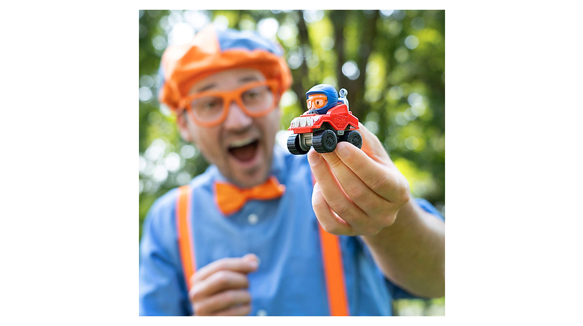 Blippi Mini Vehicles 5 Pack - Educational Toys for Kids