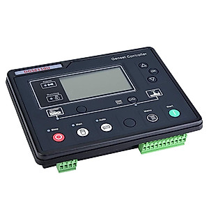 Electric Generator Controller Module, DGS6110U Electronic Generator Controller Module Control Panel LCD Display
