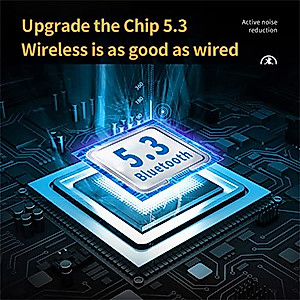 Wireless Bluetooth 5.3 Earbuds-TWS-Headphones Phone Holder 2 in 1 Digital Display Touch-Control Hi-fi Wireless Earphones Earbuds Headset Ipx4 Waterproof for Sports Gym