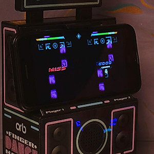 Thumbs Up Retro Games Console Arcade Finger Dance Mat Handheld Console Machine, Compatible with iPhone, Samsung and Other Smartphones