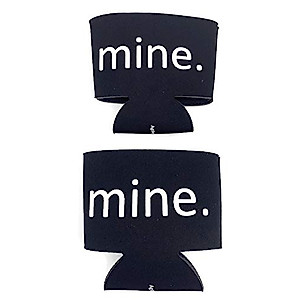 Ice Cream Pint Holder Insulated Sleeve - 2 Pack - Mine - Black