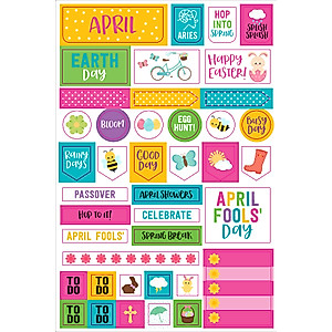 Essentials Month By Month Planner Stickers (set of 475 stickers)
