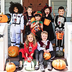 WANGDEFA 10 Set Hocus Pocus Party Favor Invitations Cards Halloween Theme Birthday Invitations with Lanyard Witch for Adults Costume Birthday Invitation Favor Supplies