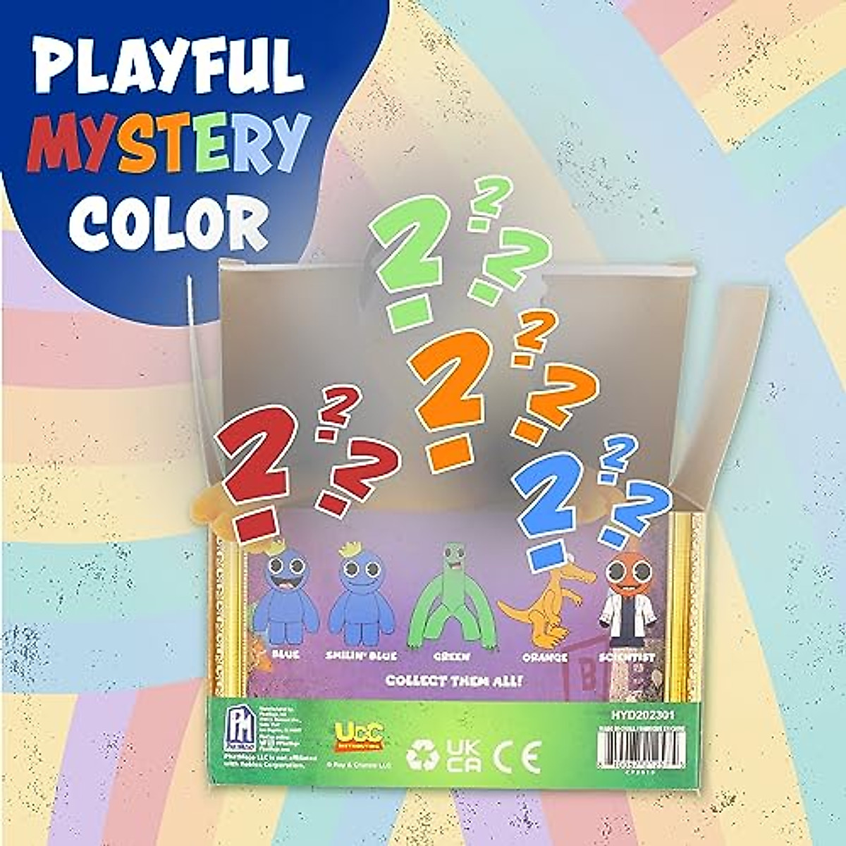 UCC Distributing Rainbow Friends Mystery Plush 1pk, Stuffed Animal Plush Toy