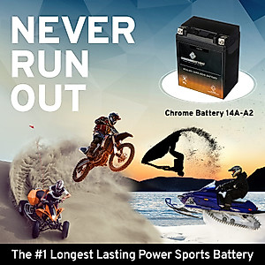 YB14A-A2 12V 190CCA AGM Replacement Battery