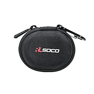 RLSOCO Hard Case for Huawei FreeBuds Pro 2 / FreeBuds Pro Wireless Active Noise Cancellation Earbuds Fits Accessories (Black)