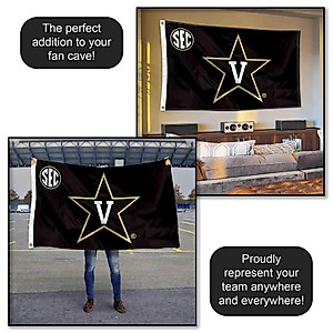 College Flags & Banners Co. Vandy Commodores SEC 3x5 Flag
