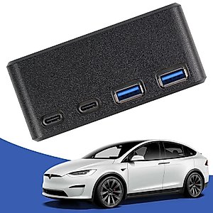 USB Extender for Center Console Docking Station for Tesla Model 3/Y 2021 2022 2023 and Tesla Model X/S 2022 Accessories