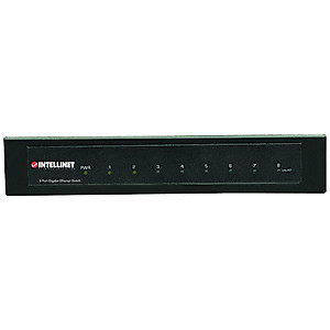 INTELLINET 530347 8-Port Gigabit Desktop Ethernet Switch Consumer Electronic