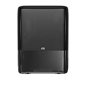 Tork PeakServe Mini Continuous Paper Hand Towel Dispenser Black H5, High-Capacity, Elevation Range, 552538