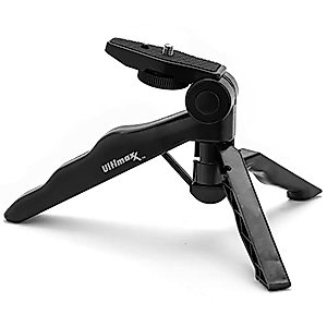 Minolta MN53 Digital Camera (Red) + 32GB SD Memory Card + Tri-fold Memory Card Wallet + Table Tripod Hand Grip + Hi-Speed SD USB Card Reader