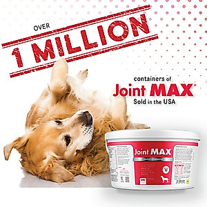 Joint MAX TS Joint Supplement Vet Formulated Pain & Inflammation Relief Treats Hip Dysplasia & Arthritis.Glucosamine, Chondroitin, Turmeric, MSM, HA, Creatine, Omega 3 EPA+DHA. All Dogs 240 Soft Chews