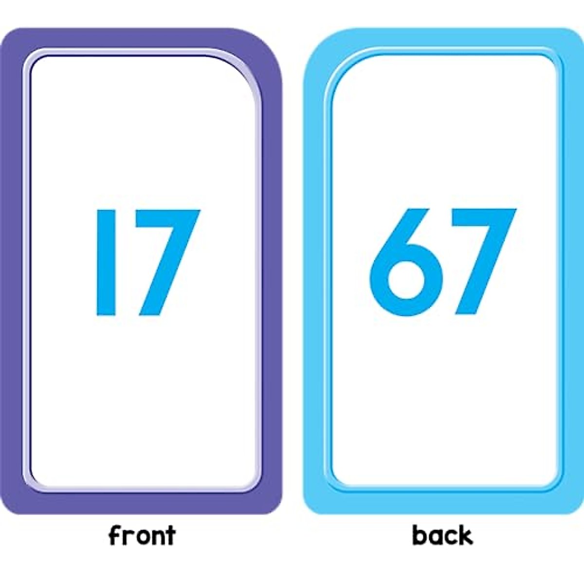 School Zone Get Ready for School Flash Cards: Learn the Alphabet & Numbers Combo Pack, Preschool, Kindergarten, ABCs, Uppercase and Lowercase Letters, Numbers, Counting, and More