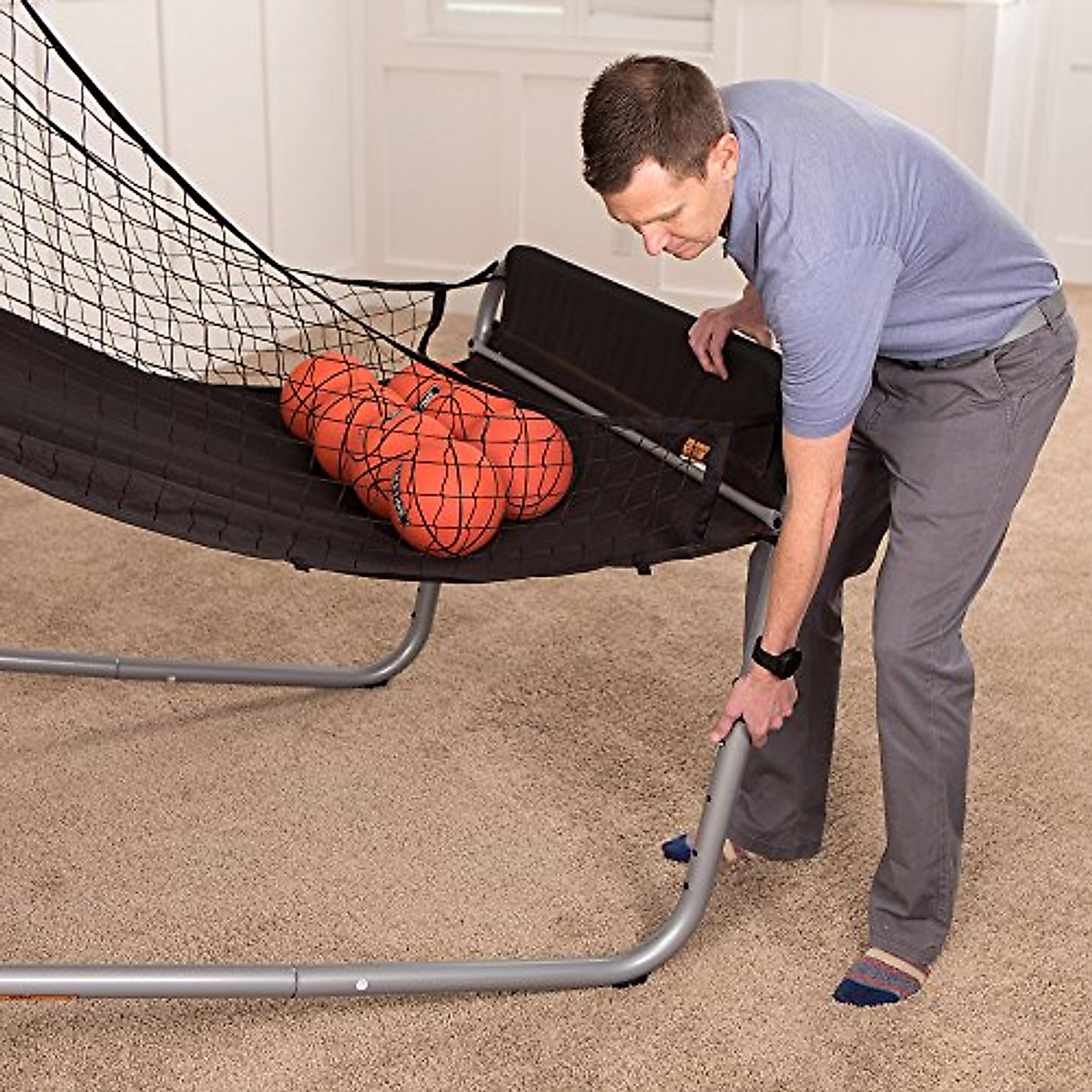 Lifetime 90648 Double Shot Deluxe Indoor Basketball Hoop Arcade Game,Black