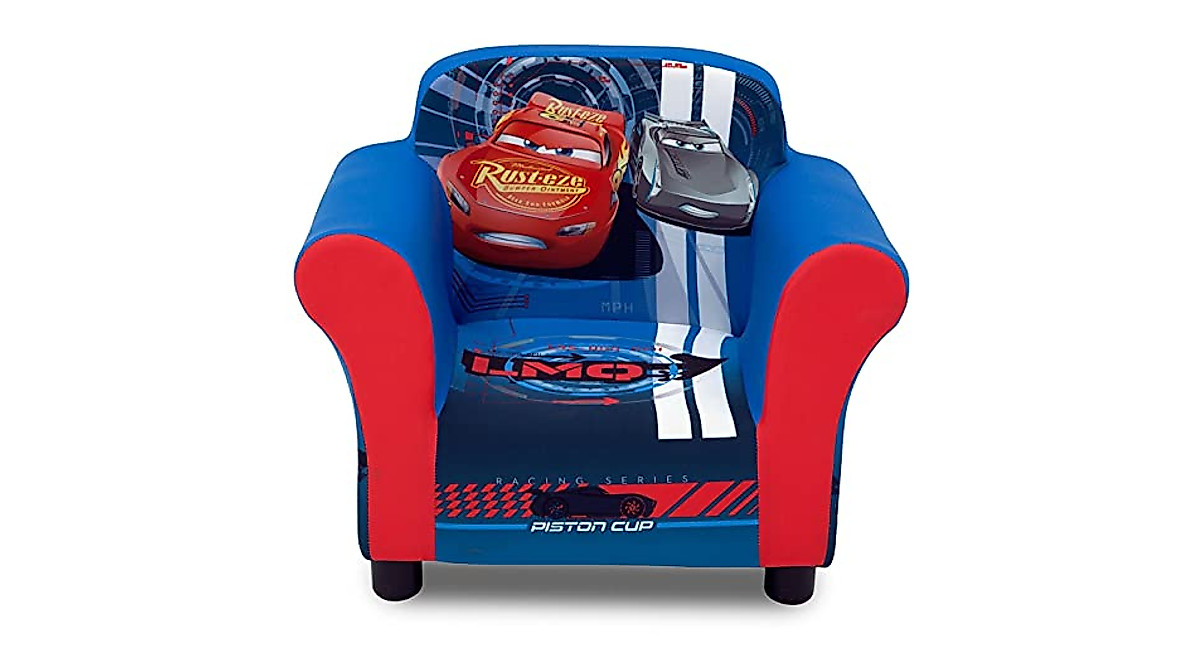 Disney Cars Upholstered Chair - Fun & Cozy for Kids