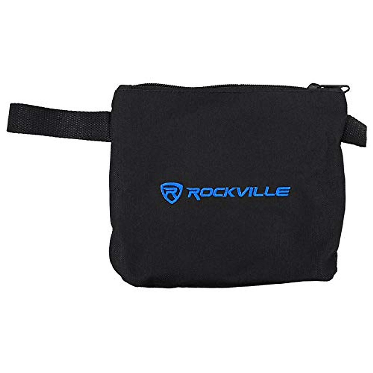 Rockville RSC5B Universal Black DJ Scrim Cloth Cover For X Stand+Carry Bag