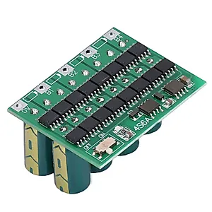 Hilitand Battery Active Balancer Board 4 Series 6A Capacitive Active Equalization Board Energy Transfer Board