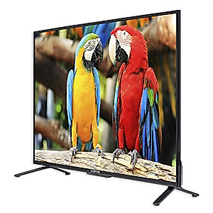 Sceptre Komodo 43-Inch 4K 3840x2160 UHD LED TV 4X HDMI 2.0 HDCP 2.2, Metal Black