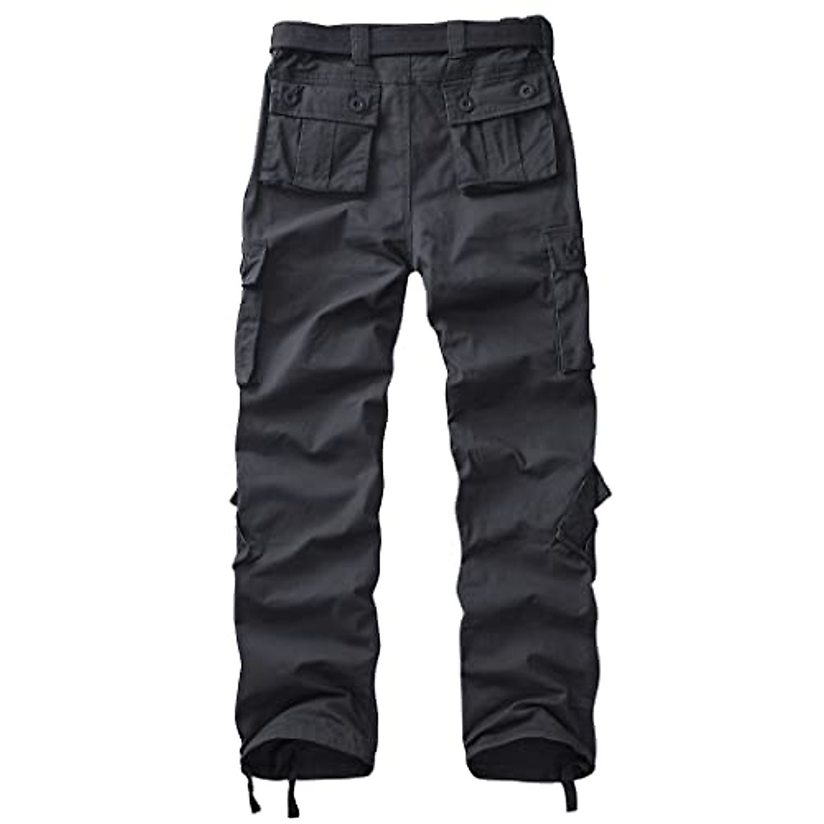 AKARMY Womens Cargo Pants with Pockets Outdoor Casual Ripstop Camo Military Combat Construction Work Pants 2036 Steel Gray 8