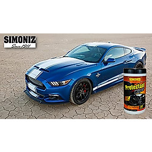 Simoniz Auto Protectant Wipes – Interior Detailer for Convenient Protection & Cleanup – Includes 50 Wipes for All Interior Surfaces Including Dashboards & Seats - Great for Cars, Trucks, SUVs, Boats