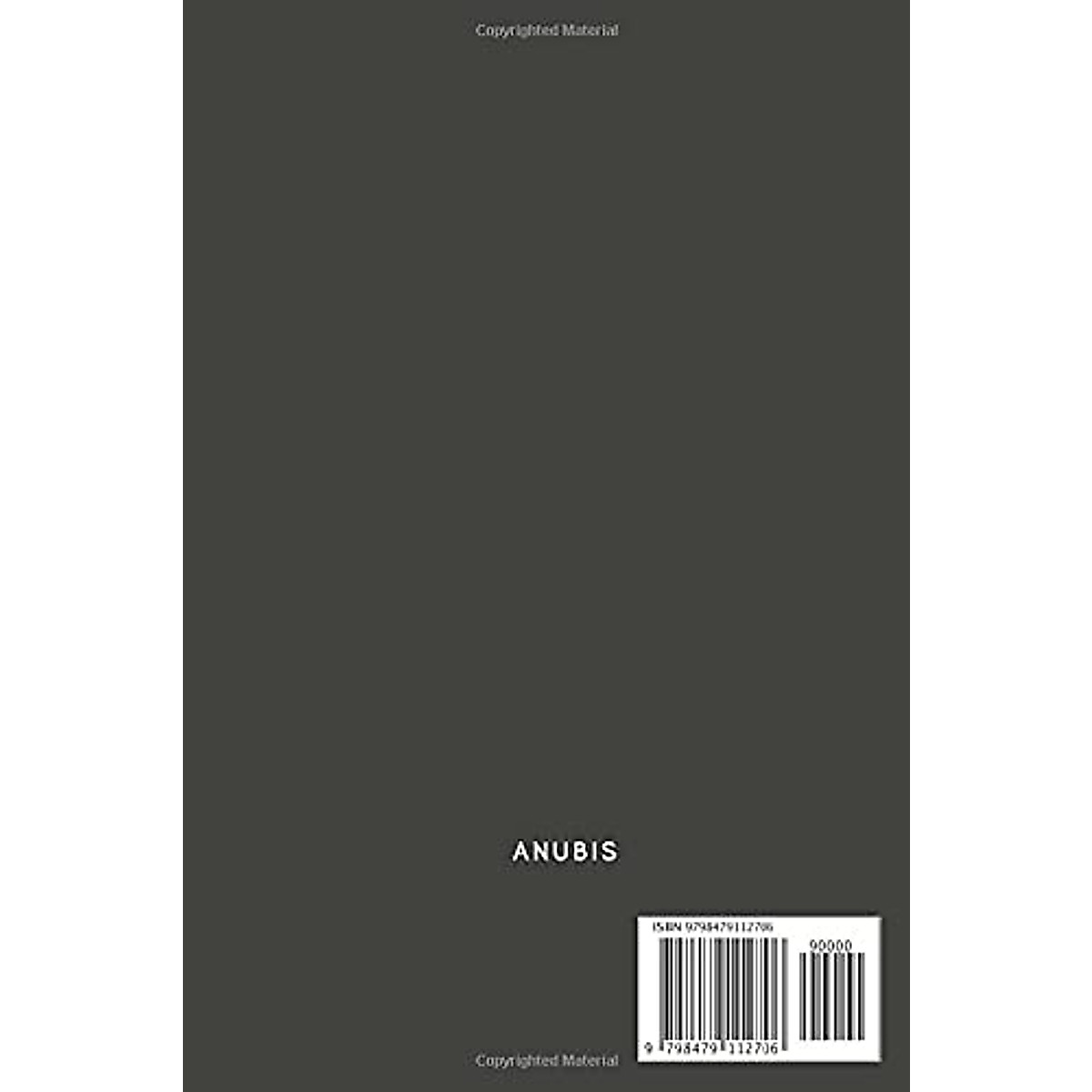 Anubis 3D Art Notebook