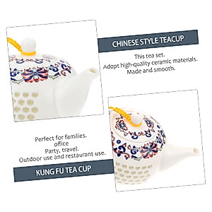 Cabilock 2 Pcs Teapot Coffee Stovetop Coffee Espresso Machine Kung Fu Tea Maker Coffee Espresso Maker