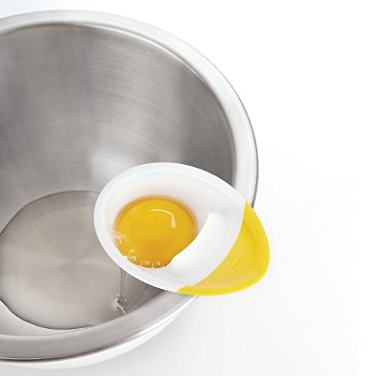 OXO Good Grips 3-in-1 Egg Separator, White/Yellow