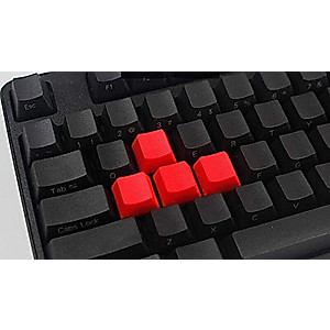 1 Pcs Blank Thick PBT Keycaps R1 R2 R3 R4 Single Switch OEM Height for Cherry MX RGB Gaming Mechanical Keyboard (R1, Yellow)