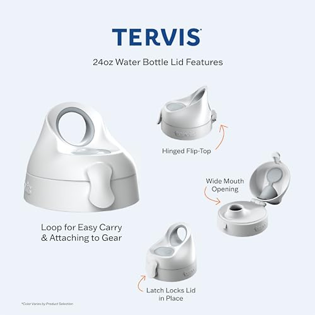 Tervis Tropical Hibiscus Collection Made in USA Double Walled Insulated Tumbler Travel Cup Keeps Drinks Cold & Hot, 24oz Water Bottle, Island Hibiscus Teal