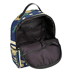 ANINILY Backpack For Womens, Pop Jeep Poster Backpack College Bags Women Shoulder Bag Daypack Bookbags Travel Bag