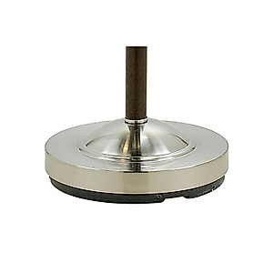 Adesso 4052-15 Lexington 71" Combo 2-Light Floor Lamp, Walnut, Smart Outlet Compatible