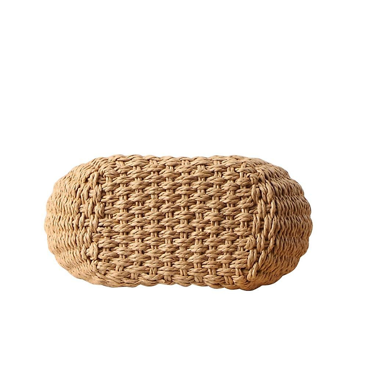 Foride Summer Evening Handbag, Straw Handmade Weave Handbag (Camel)