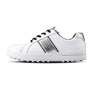Ybberik Women's Golf Shoes Spikeless Breathable Grey