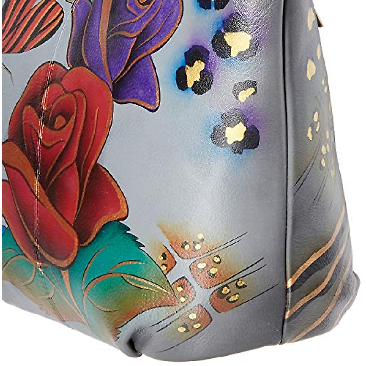 Anna by Anuschka Medium Hobo, Rose Safari Grey