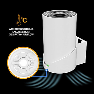 Bangcheer Wall Mount for TP-Link Deco X68/XE75/AXE5300 Mesh Wi-Fi 6 System, Space-Saving Wall Hanging Bracket Holder for Wi-Fi Booster, Cable Organizer Without Messy, Easy Installation (3Pack)