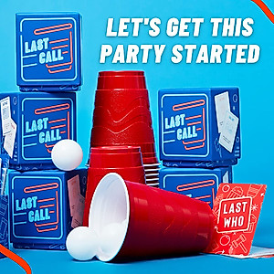 OFF TOPIC Last Call Drinking Game for Adults - Game Cards for Parties and Group Game Nights