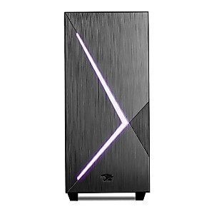iBUYPOWER Elite Gaming PC Computer Desktop N27B 067i (Intel i7-8700 3.2GHz, NVIDIA Geforce RTX 2060 6GB, 8GB DDR4-2666 RAM, 1TB HDD, 240GB SSD, WiFi Included, Win 10 Home, VR Ready), Black