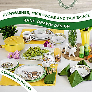 Everything Kitchens 28-Piece Dinnerware-Set